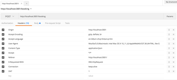 Quick copying HTTP requests from Developer tools to Postman